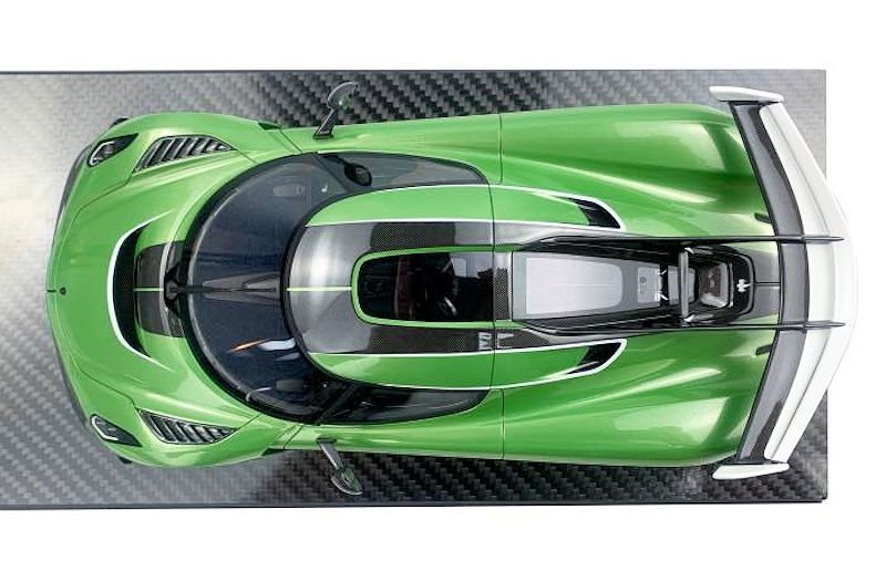 GT SPIRIT KOENIGSEGG JESKO ATTACK PLUS GREEN 2024 1:18 (GT927)